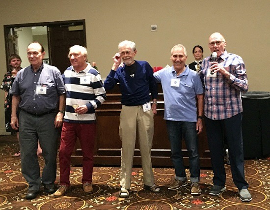 50s Abie Grossfeld, Larry Snyder, Jon Culbertson , Armando Vega, Ron ...